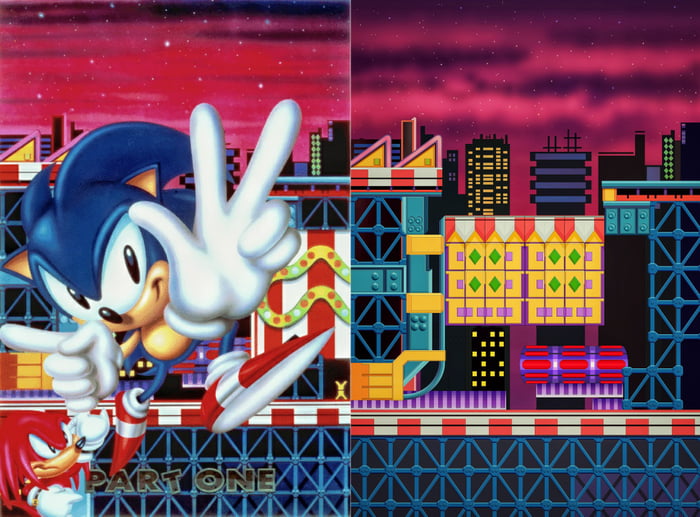 So I'm restoring the background for european sonic 3 to make my custom ...
