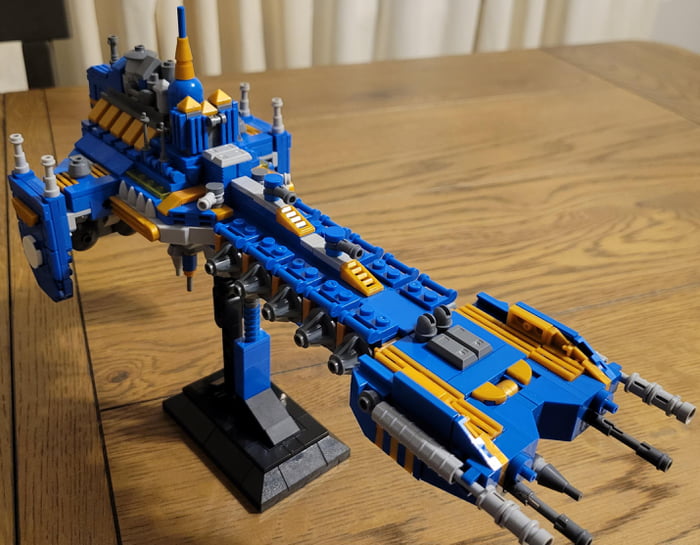 Ultramarines Lego Battle Barge! - 9GAG