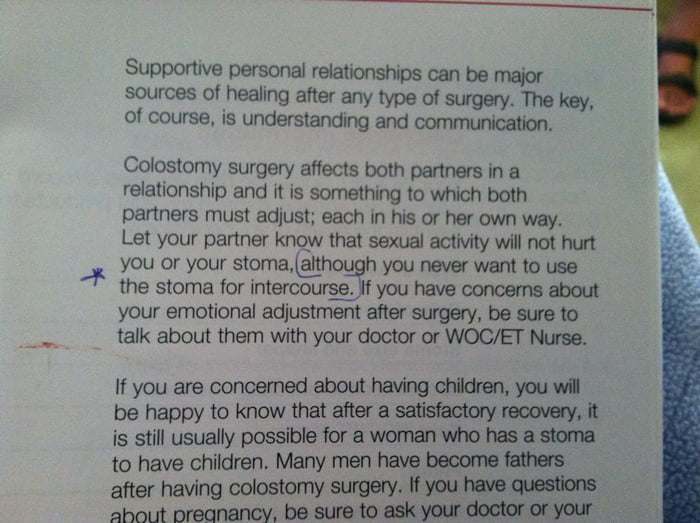 Actual post-op instructions. - 9GAG