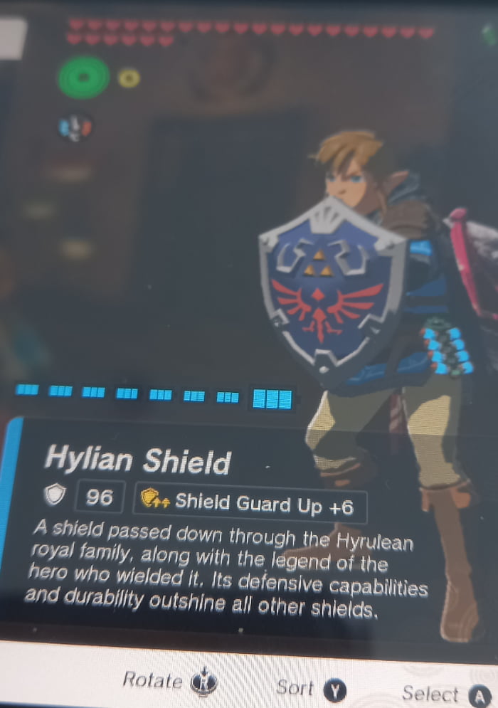 A buffed Hylian Shield - 9GAG