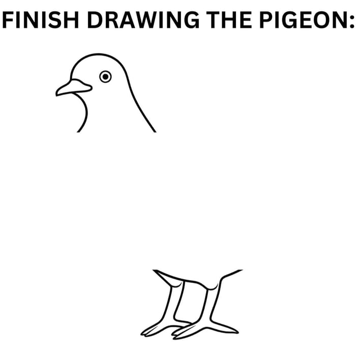 Finish the drawing - 9GAG