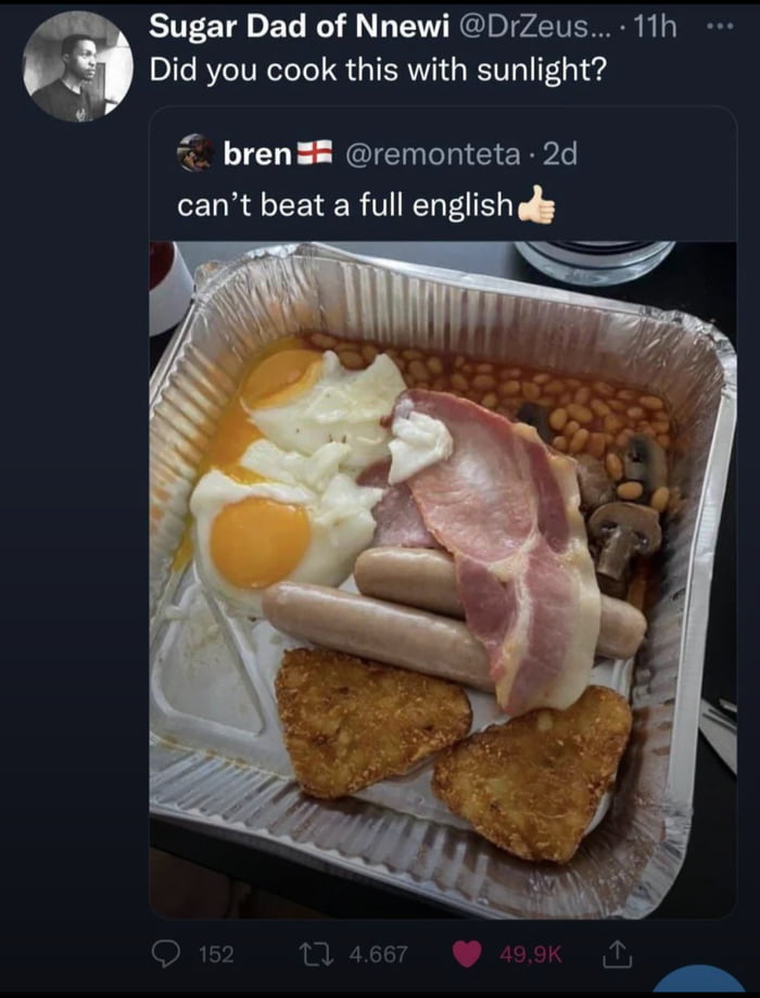 Full English Breakfast - 9GAG