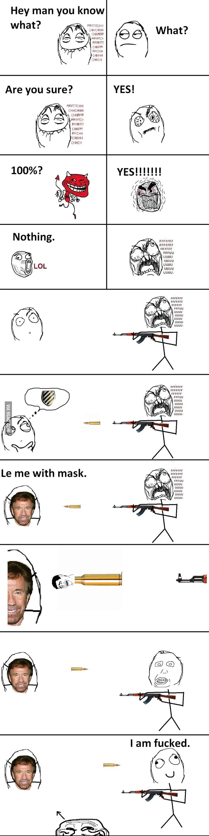 Back at the rage - 9GAG