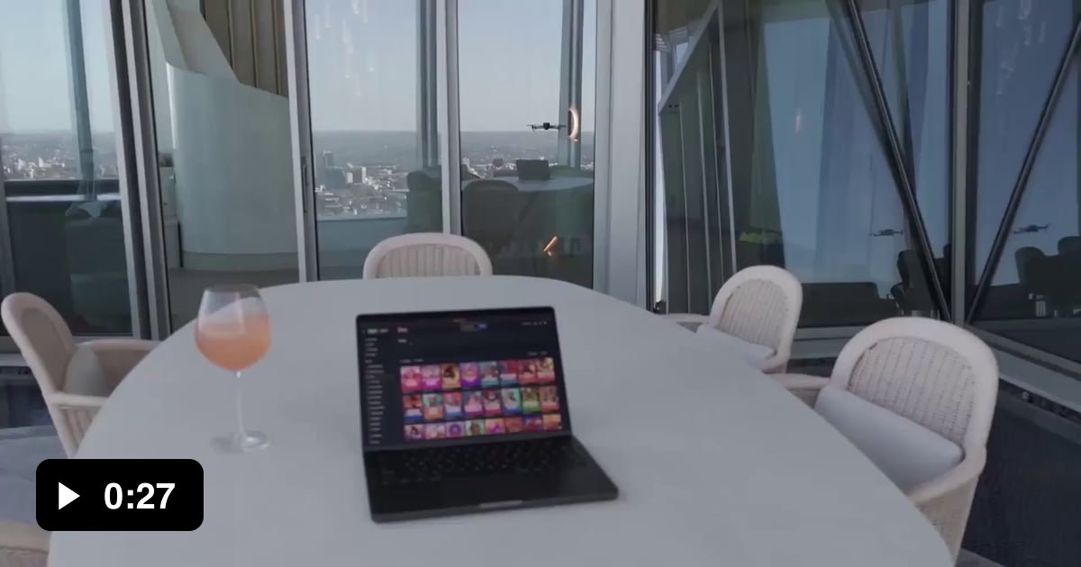 Someone flew a drone to Drake's penthouse in Sydney, Australia and caught him gambling - 9GAG