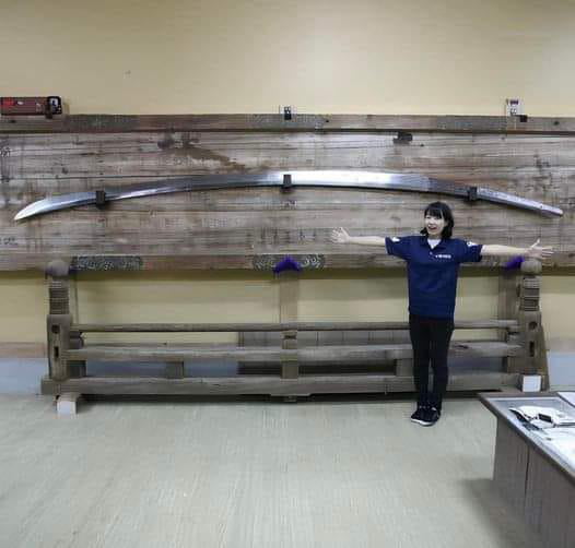 The Haja-no-Ontachi is housed at the Isonokami Shrine in Nara. Known as ...