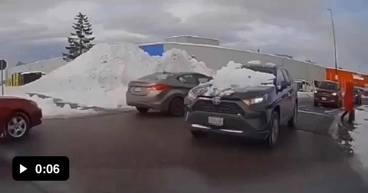 Car avalanche - 9GAG