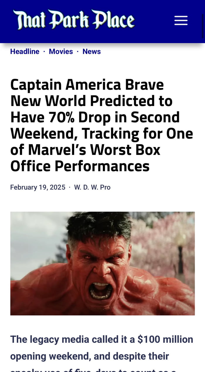 This happens when you make a 'Captain America' sequel without Captain America. - 9GAG