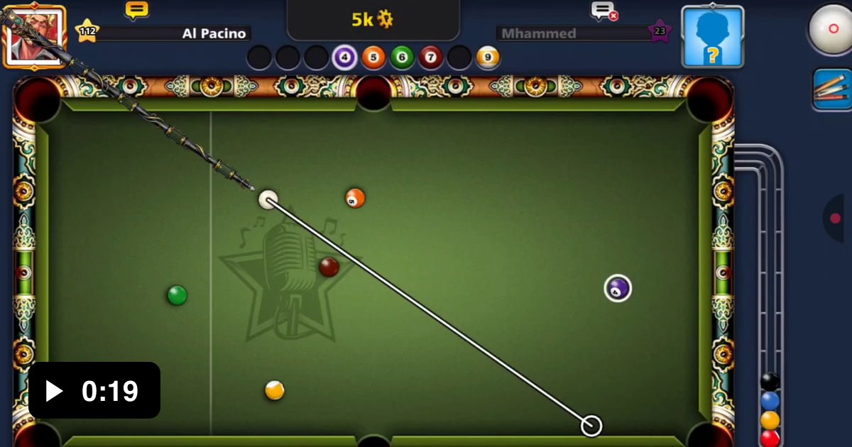 8 Ball Pool: 9 ball. Insane and magnificent shot. - 9GAG