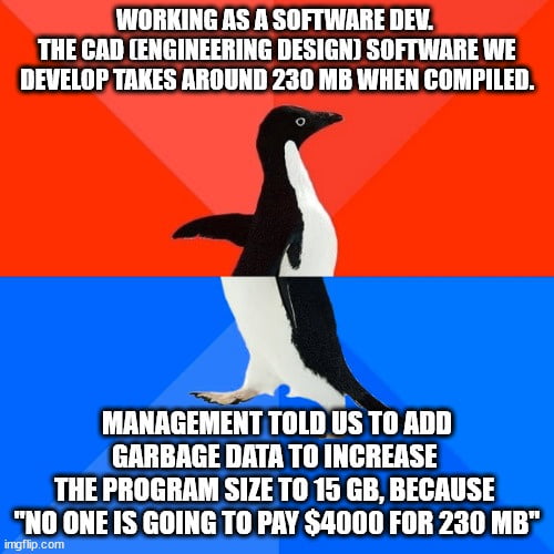 This has been going on for far longer than I've been working here, but ...