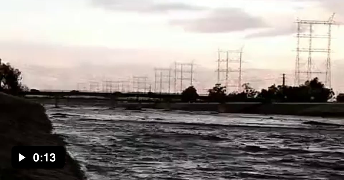 Los Angeles River incredibly polluted with ash from runoff following ...