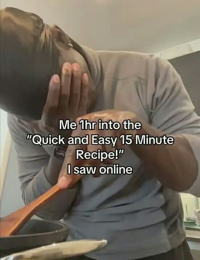 Online recipes are a lie - 9GAG