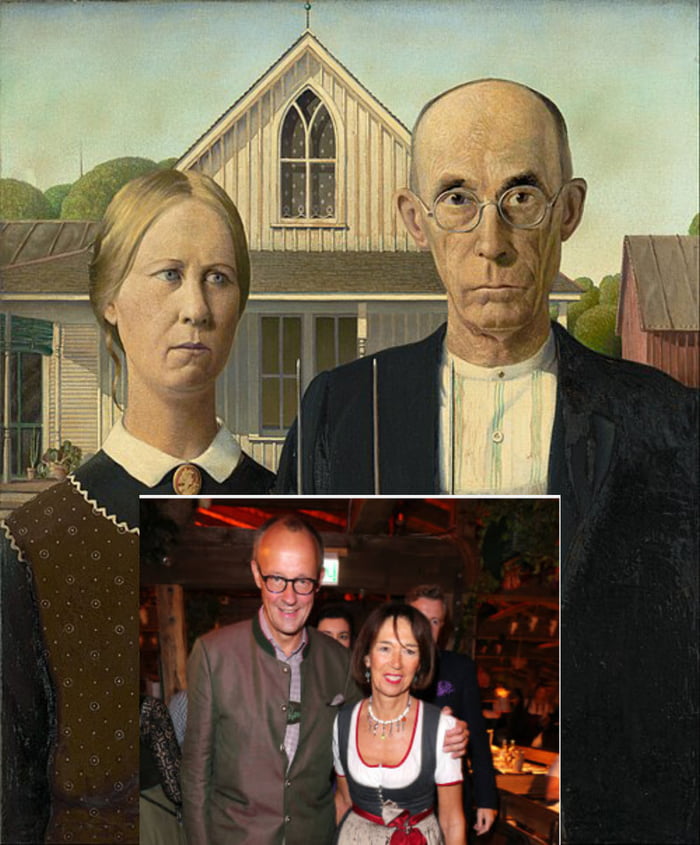 German Chancelor and his Wife predicted… - 9GAG