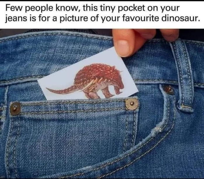 Finally, the truth about the tiny pocket. - 9GAG