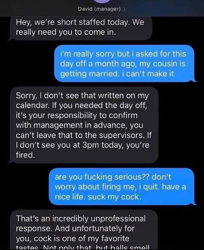 Blursed resignation - 9GAG