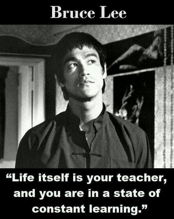 Wise words by bruce lee - 9GAG