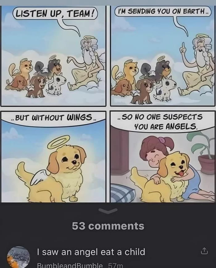 Angels with no wings - 9GAG