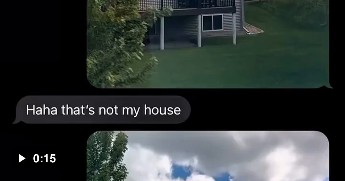 When you finish the job but it's the wrong house - 9GAG