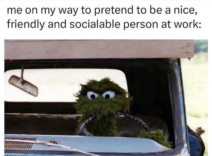 Putting on the work face like... - 9GAG