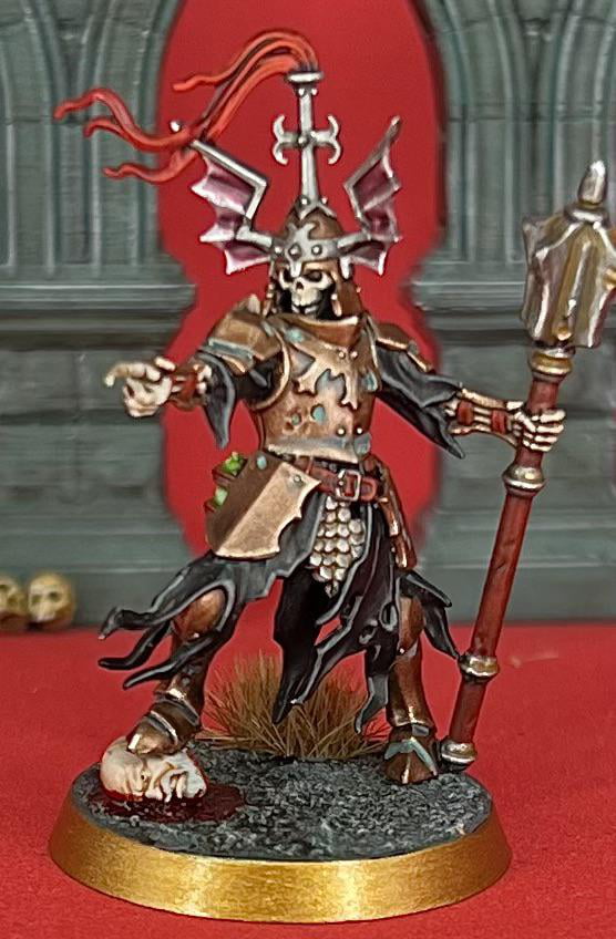 Grave Guard Champion (with kit bashed severed head) Finished… - 9GAG