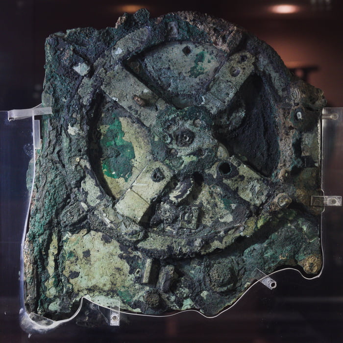 The Antikythera mechanism is an Ancient Greek hand-powered orrery. It ...