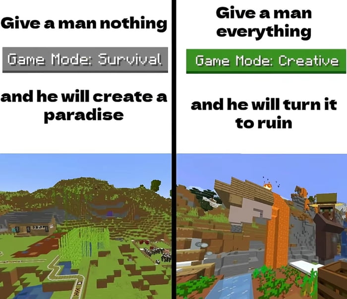 Minecraft Wisdom - 9GAG