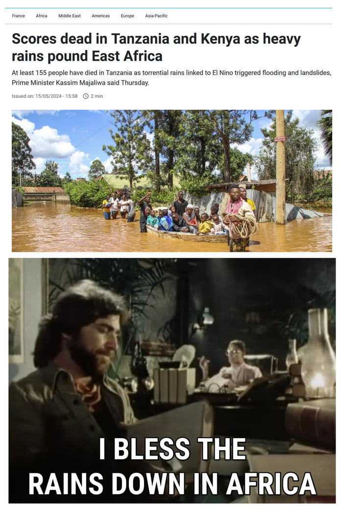 It´s raining, man - 9GAG