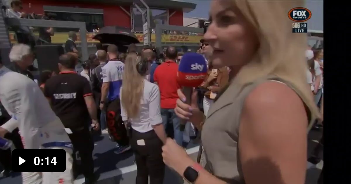 Reporter (without grid pass) tried to walk on the grid while ...