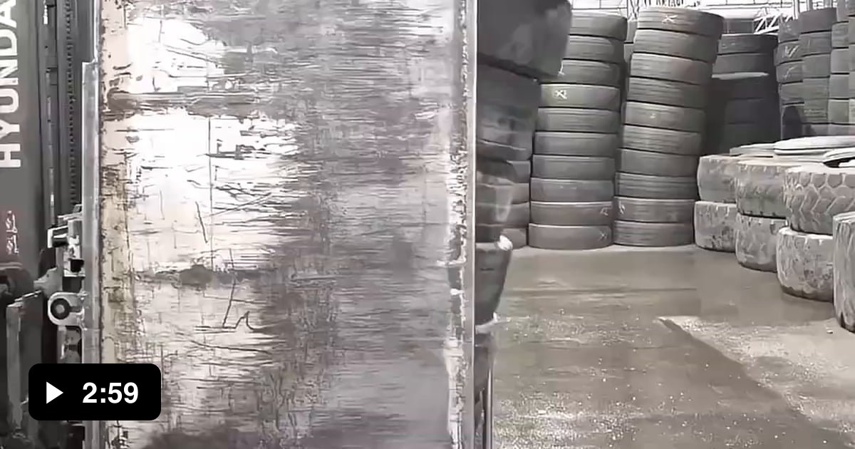 Old tire restoration... All that work juat so the tires can throw a ...