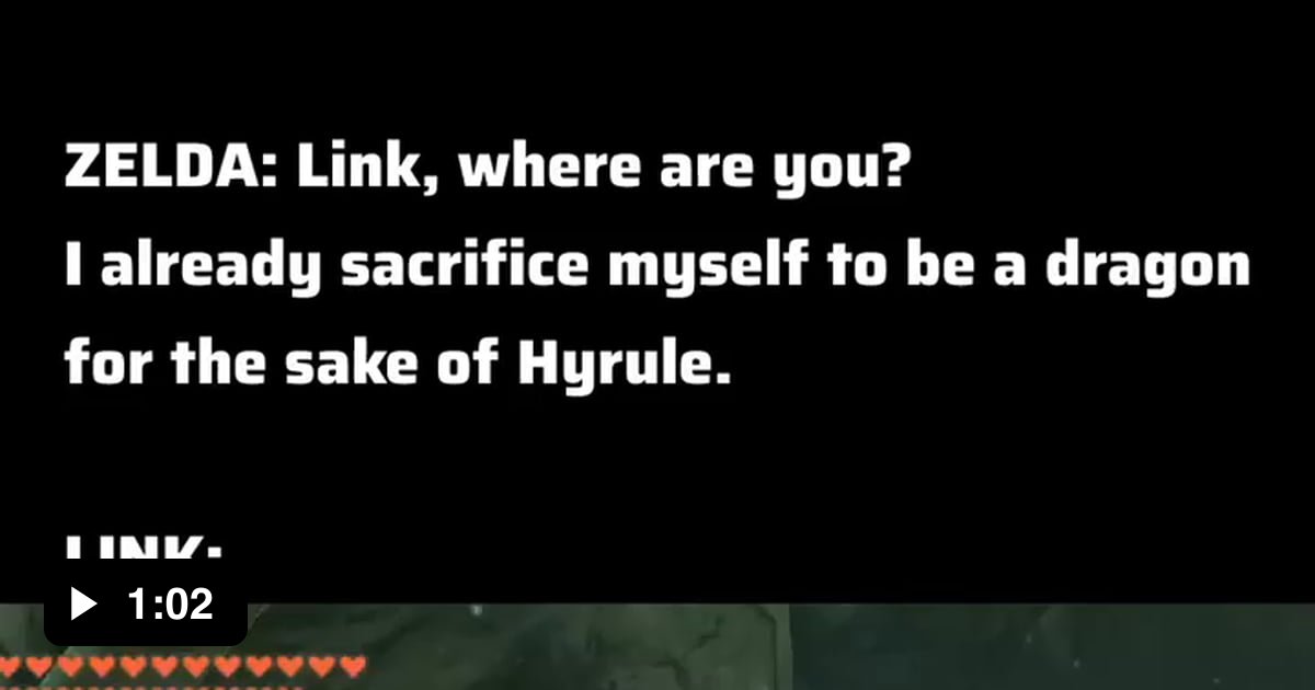 Link, just being Link 👾 - 9GAG