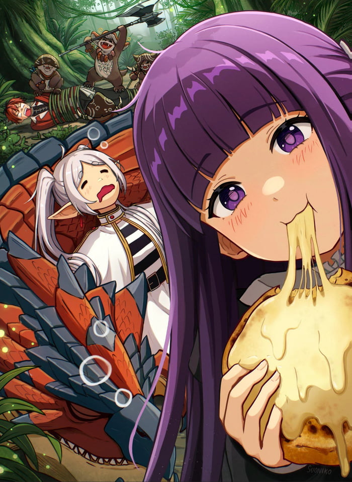 Frieren in monster hunter universe - 9GAG