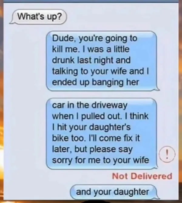 Slight accident - neighbor issues - 9GAG