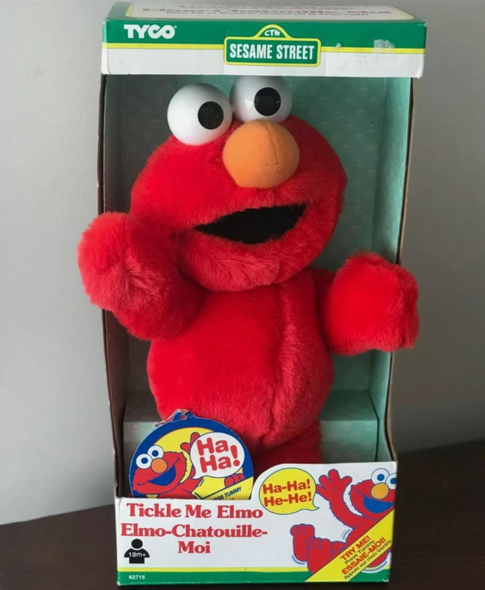 Tickle Me Elmo - 85% Chance to Create Physical Conflict & Hysteria ...