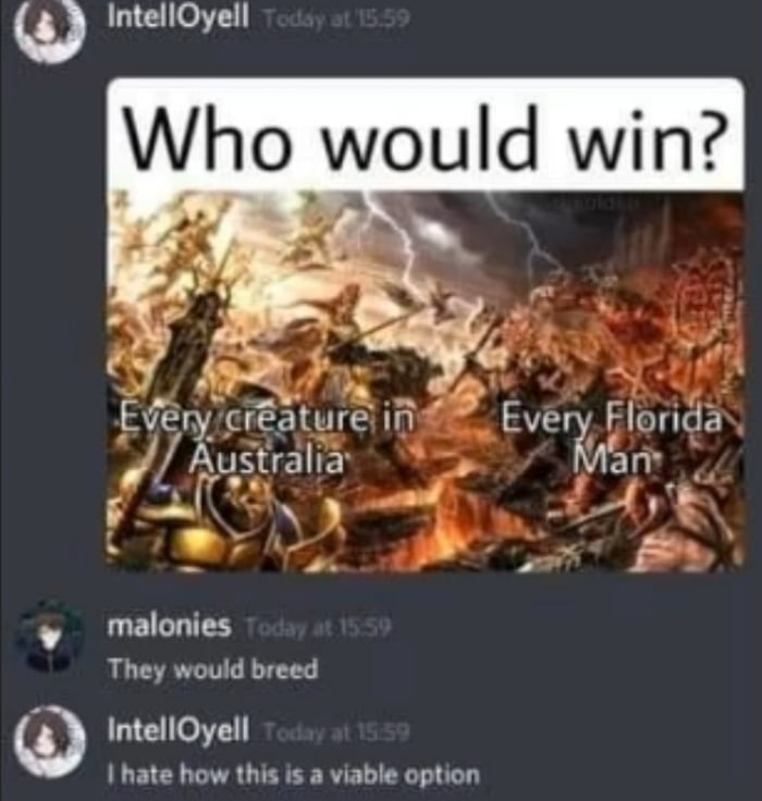 "viable option" - 9GAG