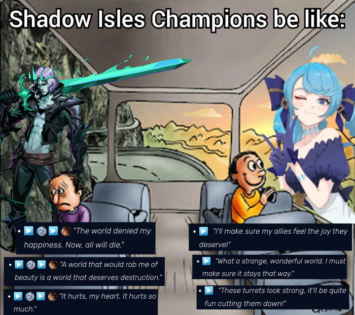 Shadow Isles lore - 9GAG