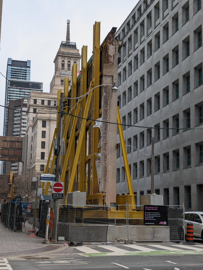 Of the side of a building. - 9GAG