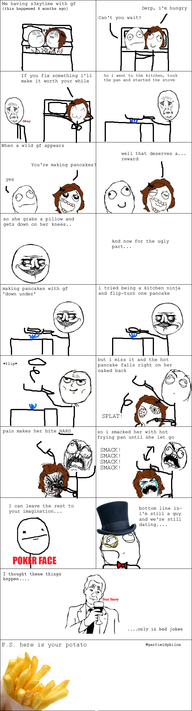 Pancakes Rage Comic - 9GAG