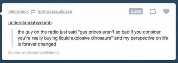 And your car will emit dinosaur farts - 9GAG