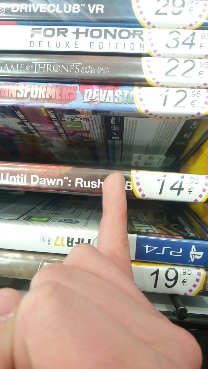 Until Dawn: Rush B edition - 9GAG