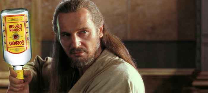 Hands off! that's Qui-Gon's Gin - 9GAG