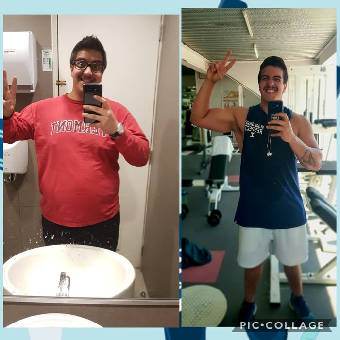¡Eating Healthy and Gym for 15 months! From 110kg to 82.5kg I started ...