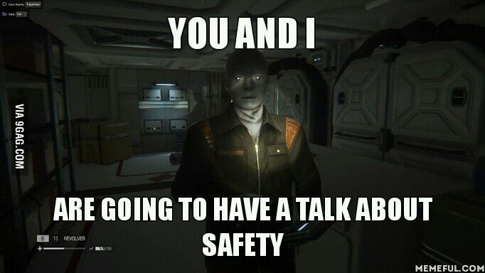 Someone startled me while playing Isolation. - 9GAG