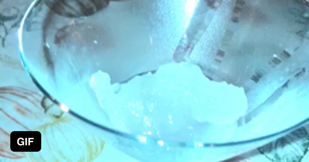 Water instantly turning into slush - 9GAG