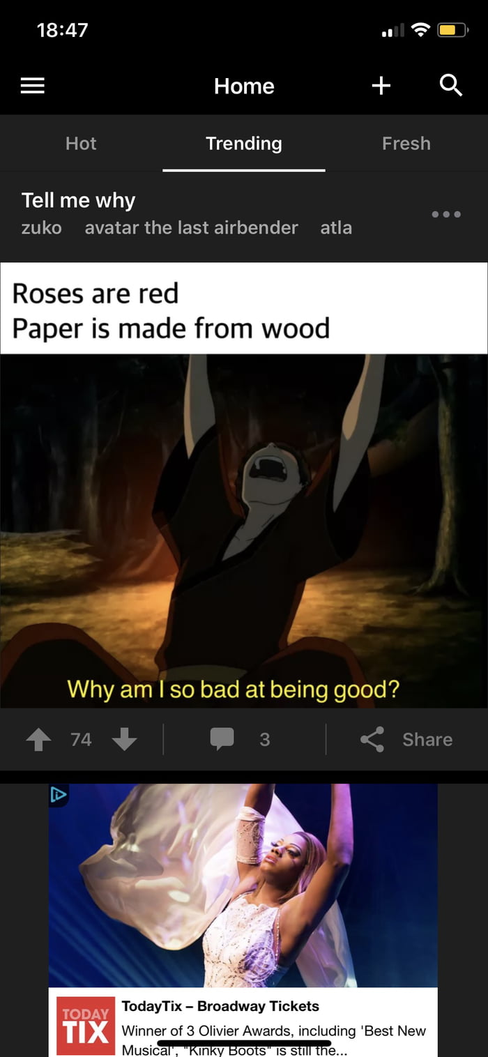 Great ad placement - 9GAG