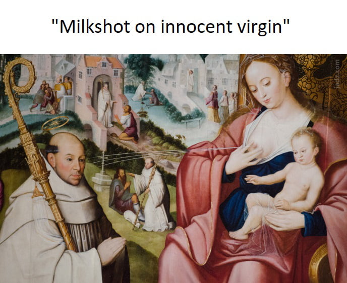 Milkshot on innocent virgin - 9GAG