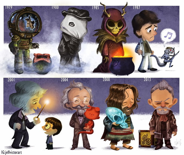 Missing you on your birthday John Hurt (Actor-Alien,The Elephant Man ...