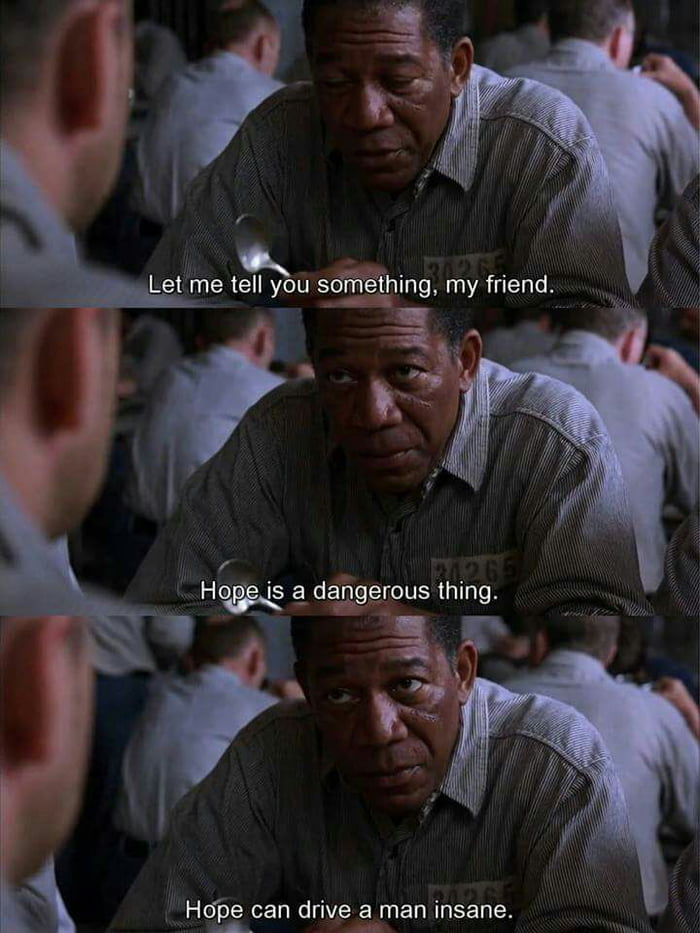 False hope is a cruel thing - 9GAG