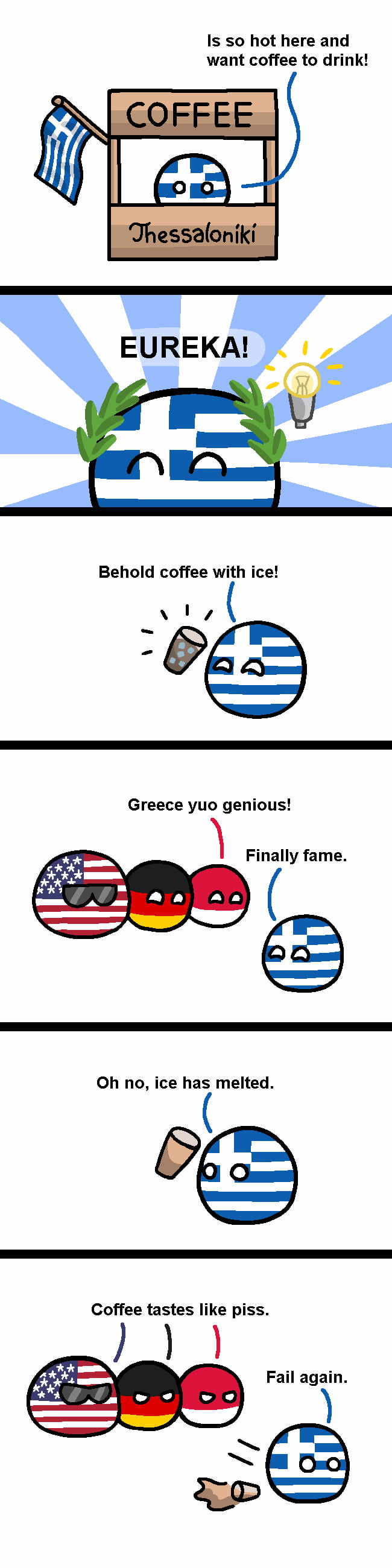 Greece Makes Coffee - 9GAG