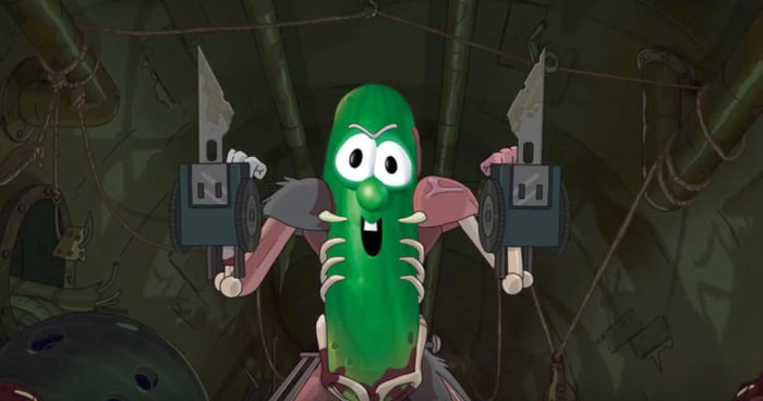 Larry Boy Got Pickled - 9GAG