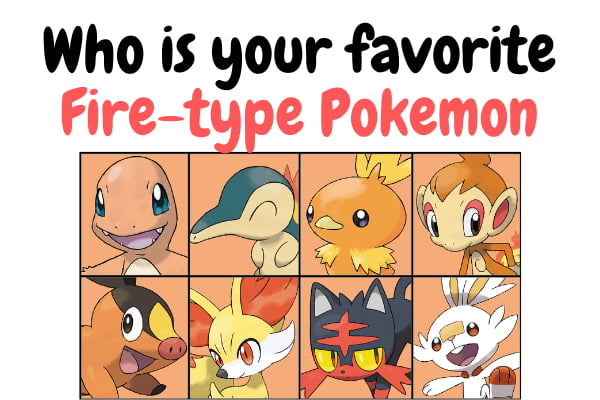 Fire Type Starter Pokemon? - 9GAG