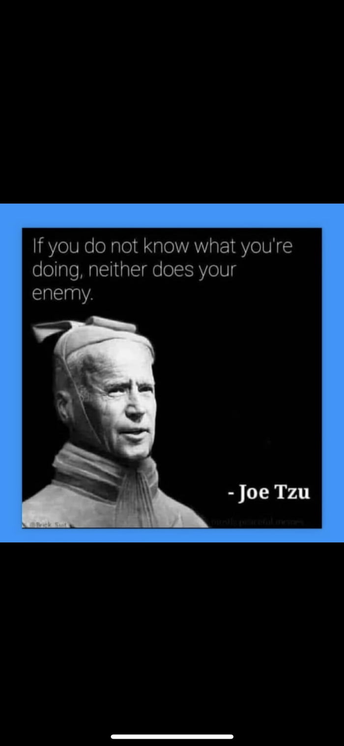 Joe tzu: the art of… come one you know the thing maan! - 9GAG